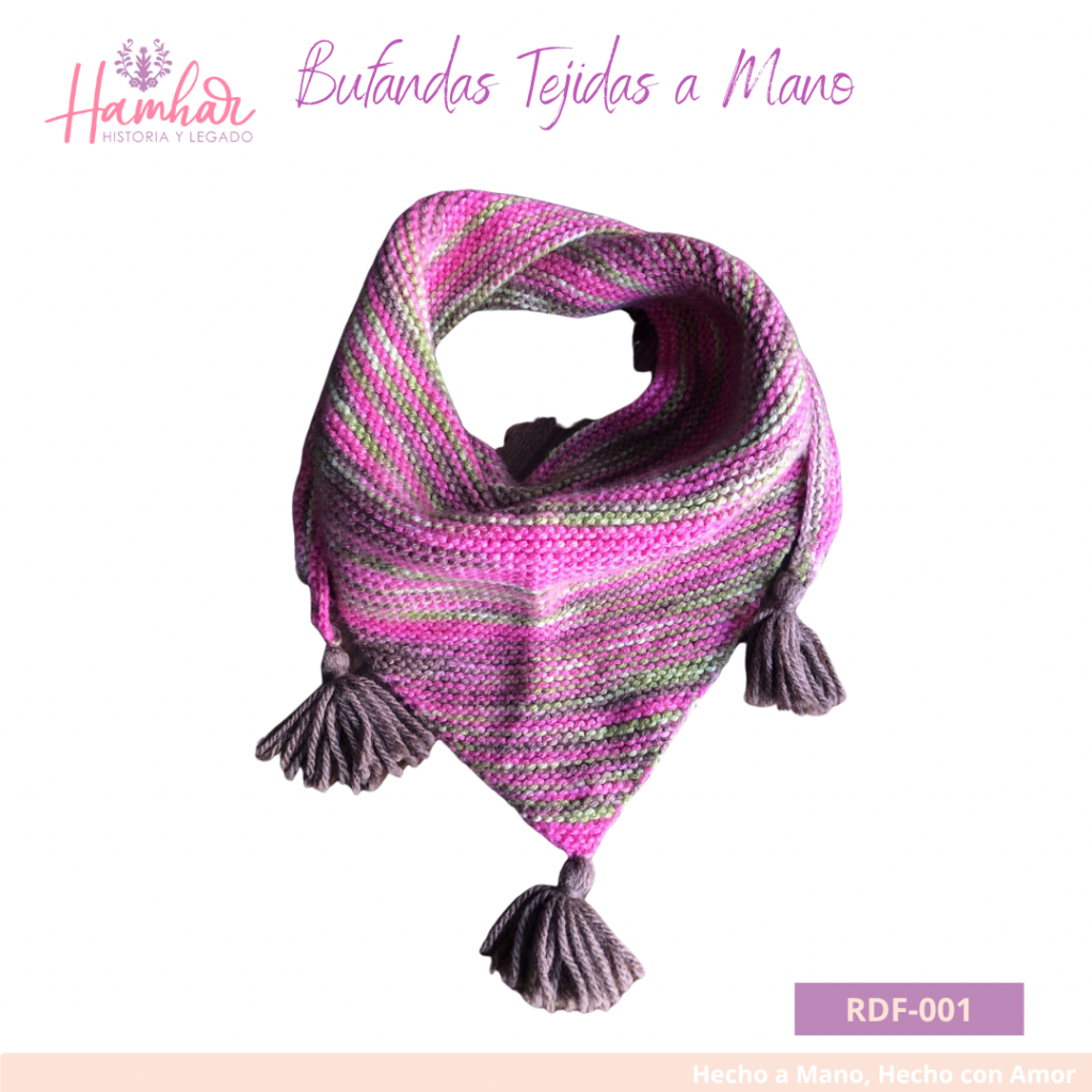 Bufanda Tejida a Mano – Hamhar